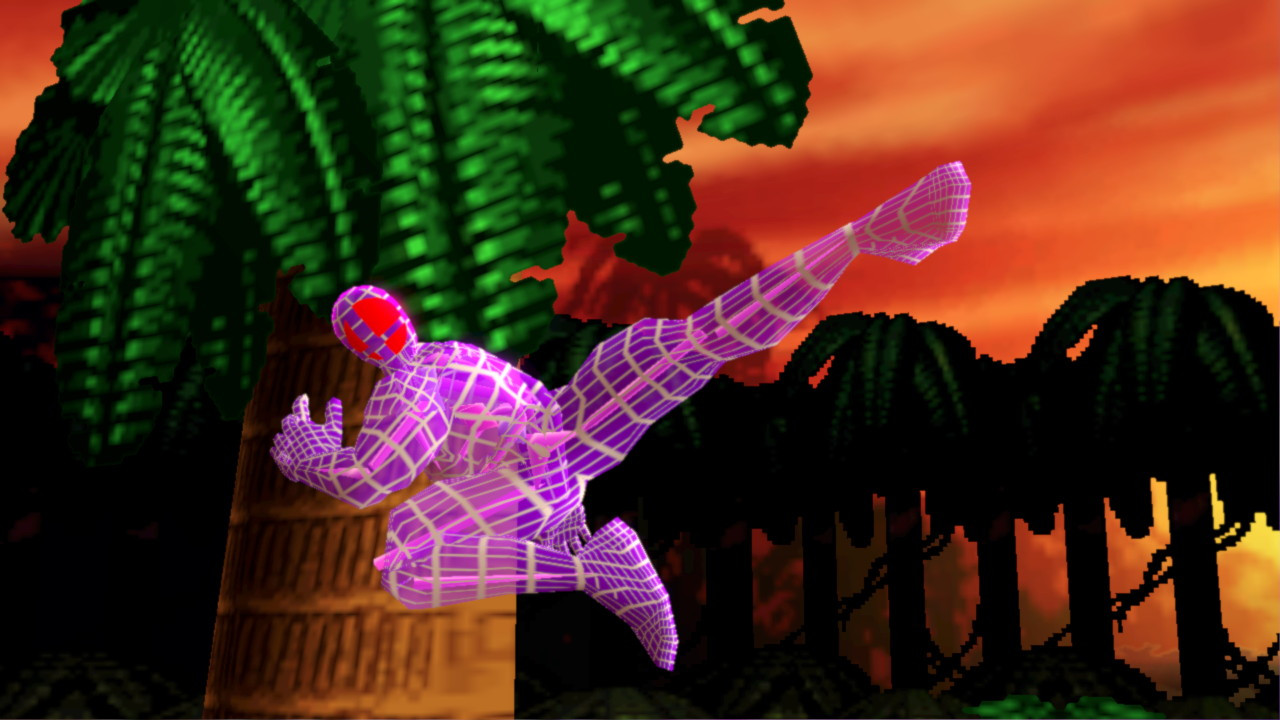 Male Fighting Wireframe (Melee) Mod for Super Smash Bros. Ultimate ...