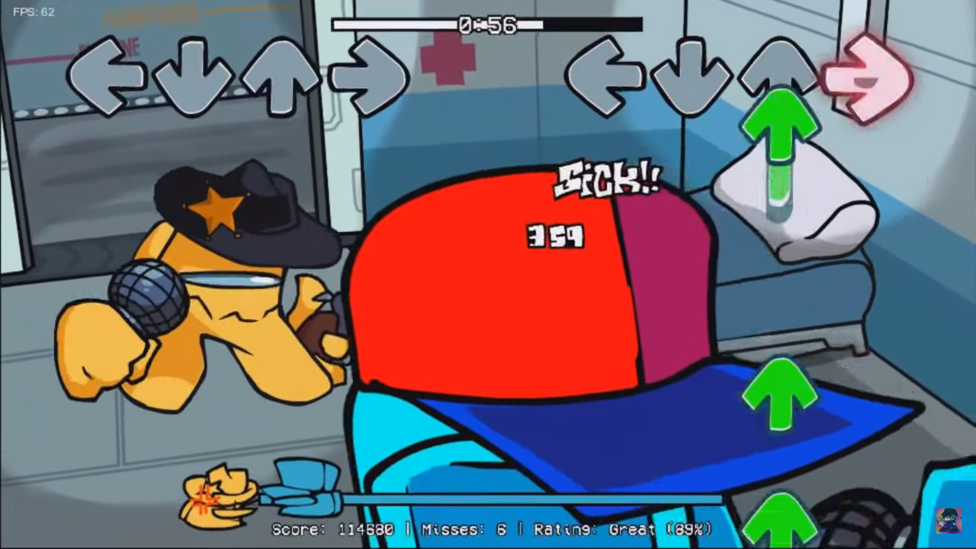 vs yellow impostor optemized 32 bit [Friday Night Funkin'] [Mods]