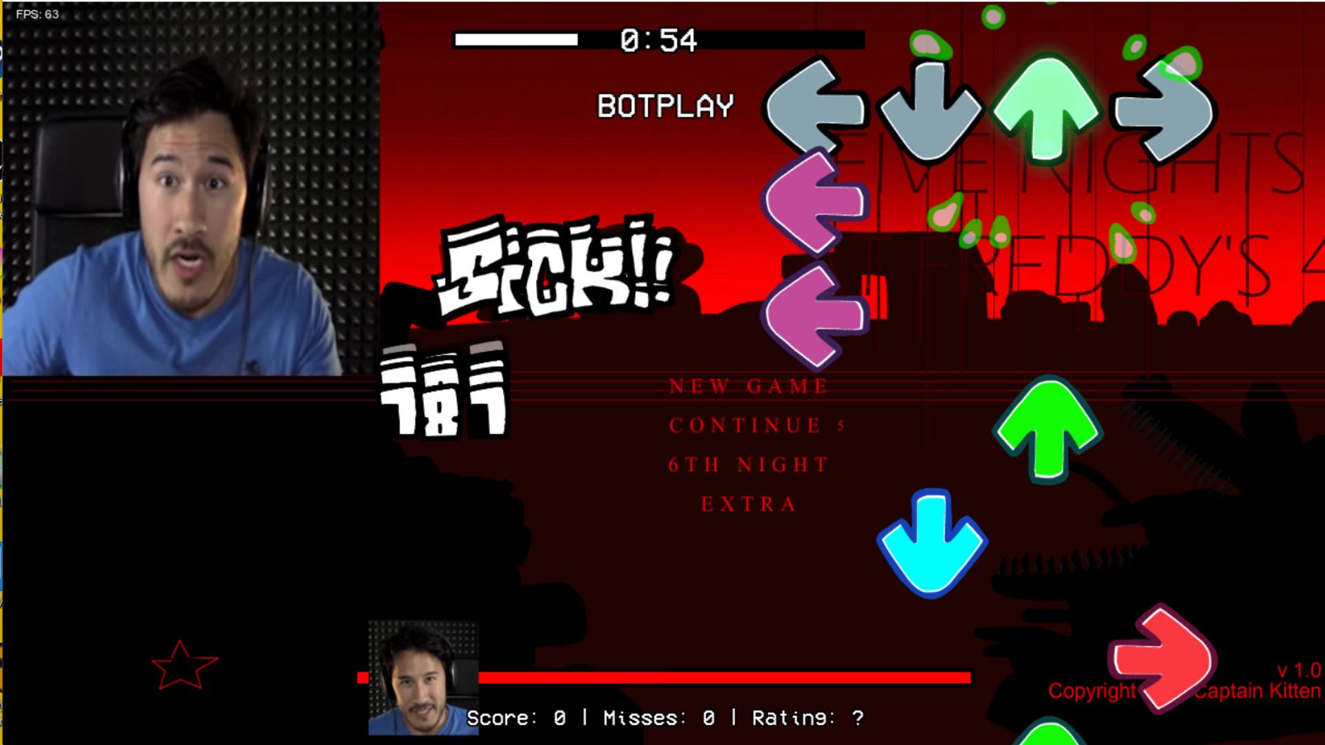 Relife Mark (Funk Of 87 Reskin) Mod for Friday Night Funkin' | FNF Mods