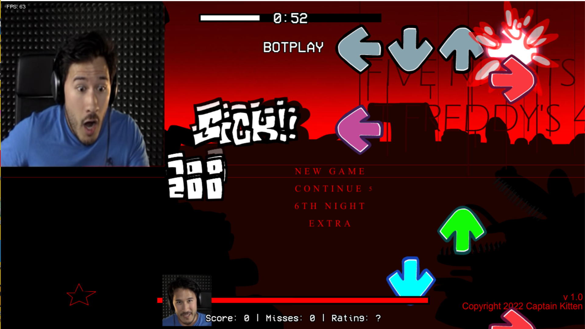 Relife Mark (Funk Of 87 Reskin) Mod for Friday Night Funkin' | FNF Mods