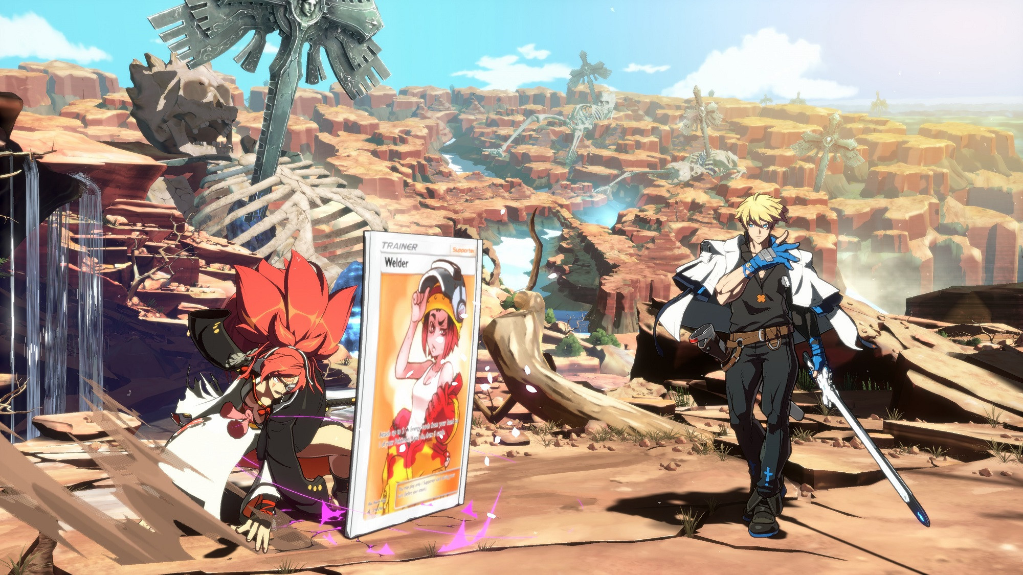 "Welder" Pokemon card for Baiken's Tatami Mod for GUILTY GEAR -STRIVE ...