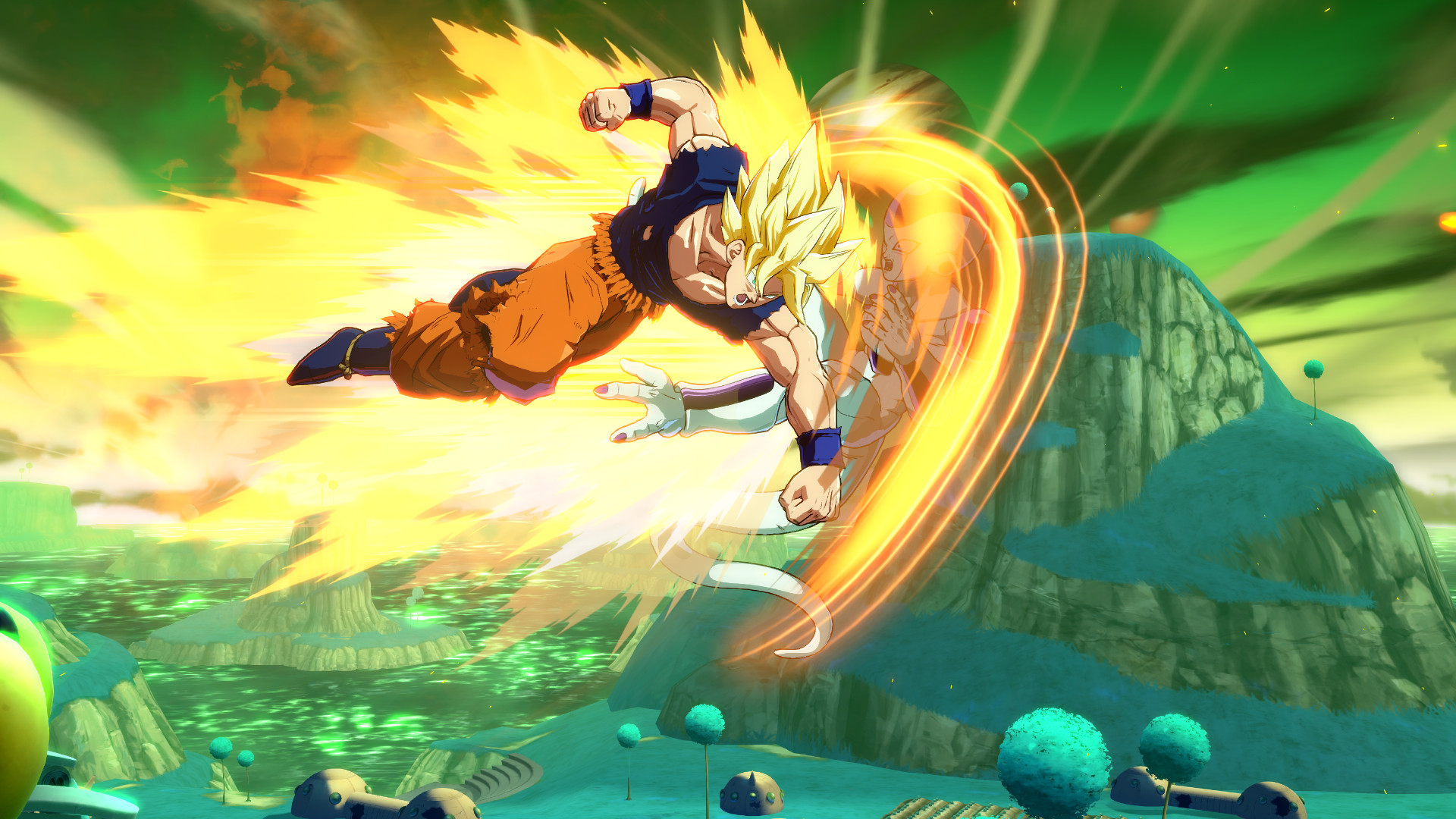 Damaged Base and SSJ Goku Mod for Dragon Ball FighterZ | DB:FZ Mods