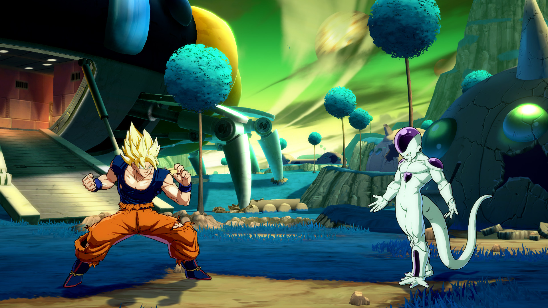 Damaged Base and SSJ Goku Mod for Dragon Ball FighterZ | DB:FZ Mods