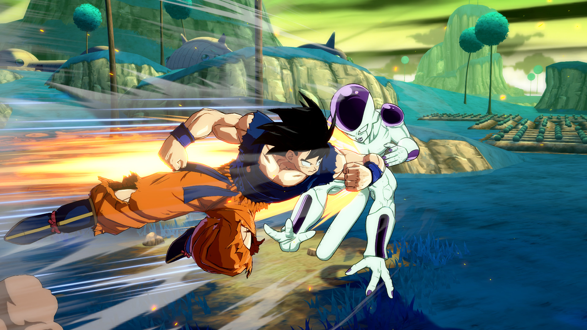 Damaged Base and SSJ Goku Mod for Dragon Ball FighterZ | DB:FZ Mods