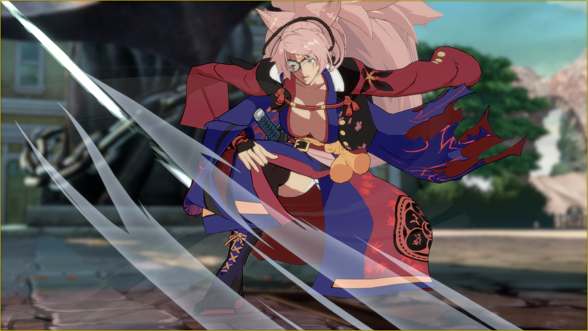 Musashi Miyamoto Baiken Mod for GUILTY GEAR -STRIVE- | GGST Mods