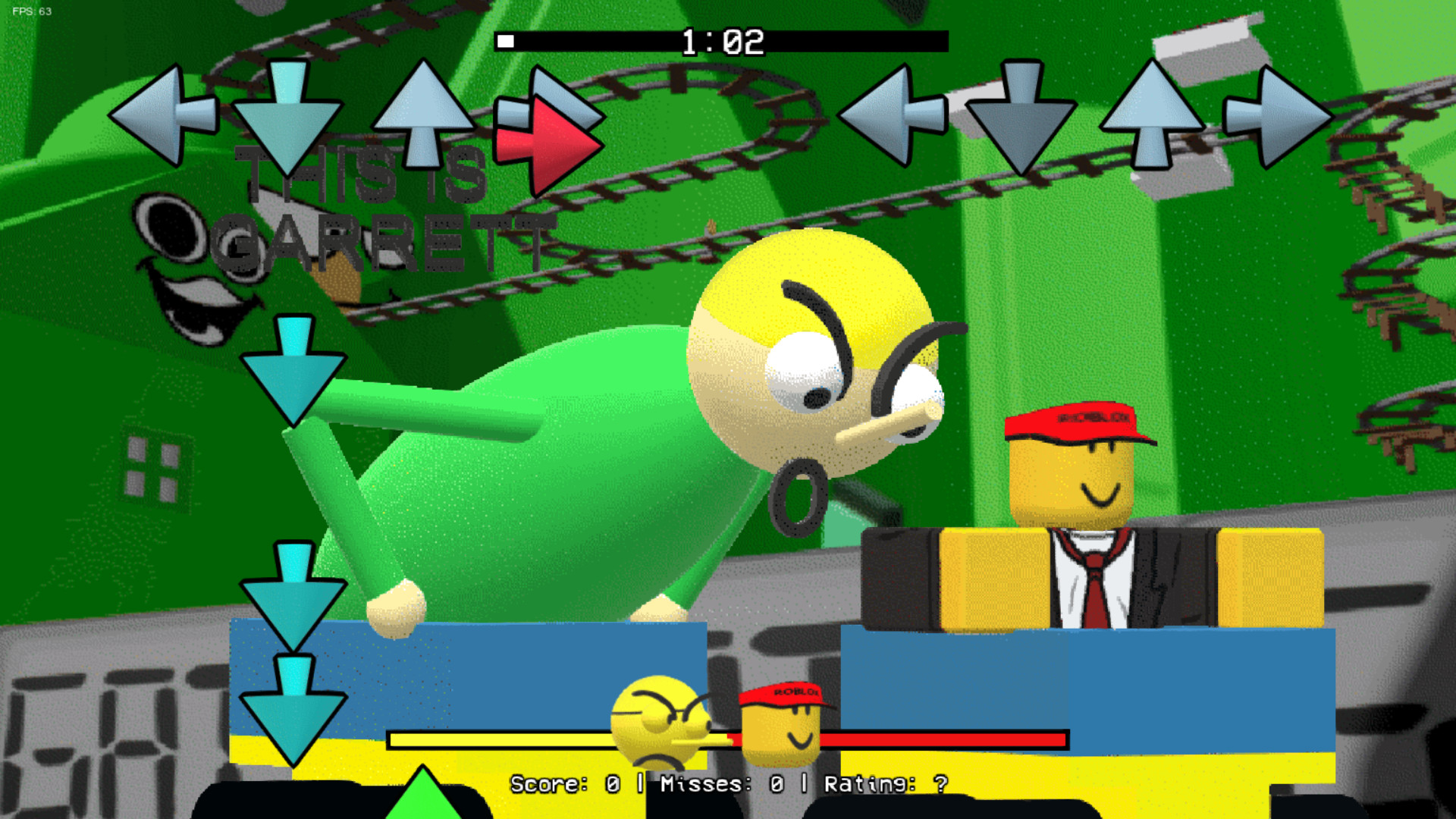 Garrett Staredown! [Friday Night Funkin'] [Mods]