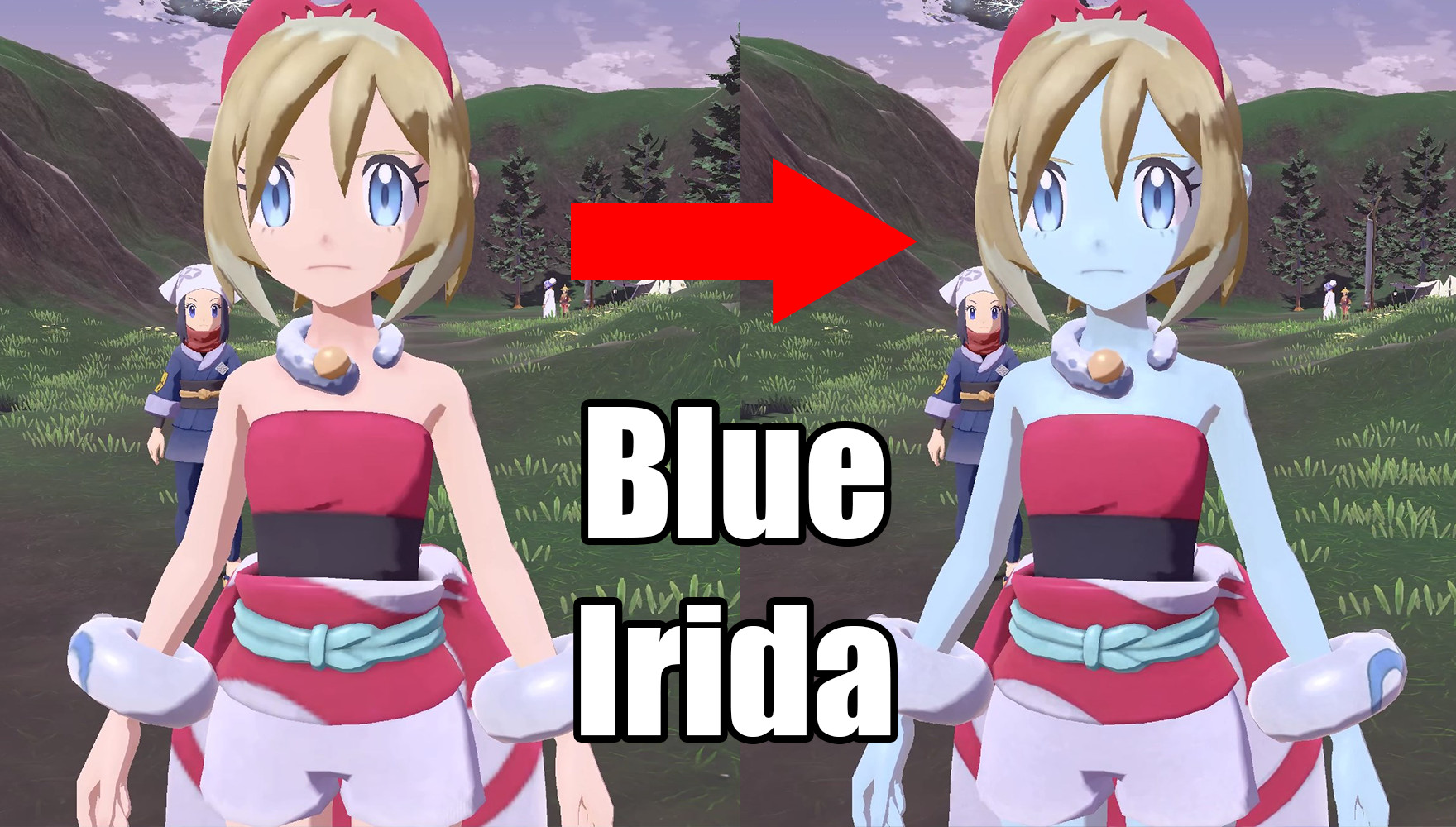 Blue Irida Mod for Pokémon Legends: Arceus | PLA Mods