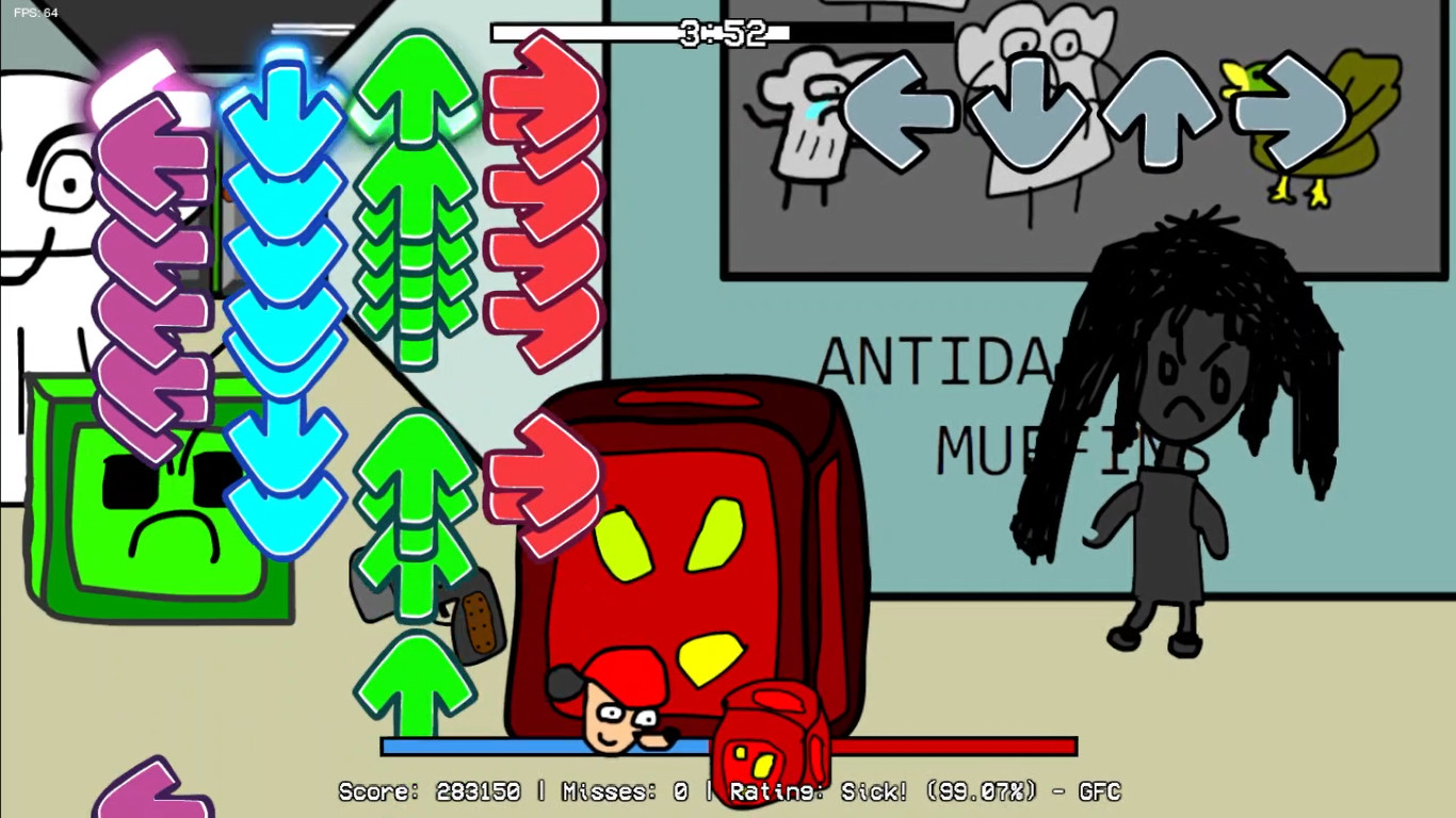 FNF Algebra with Chevy and Gang [Friday Night Funkin'] [Mods]