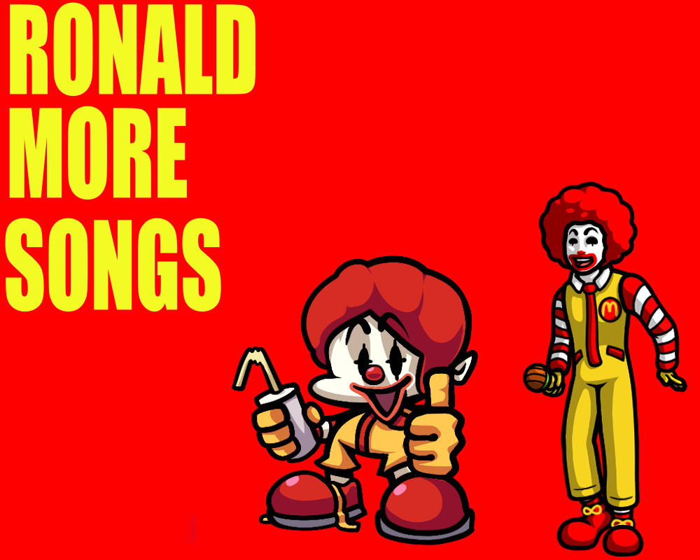 vs ronald more songs Mod for Friday Night Funkin' | FNF Mods