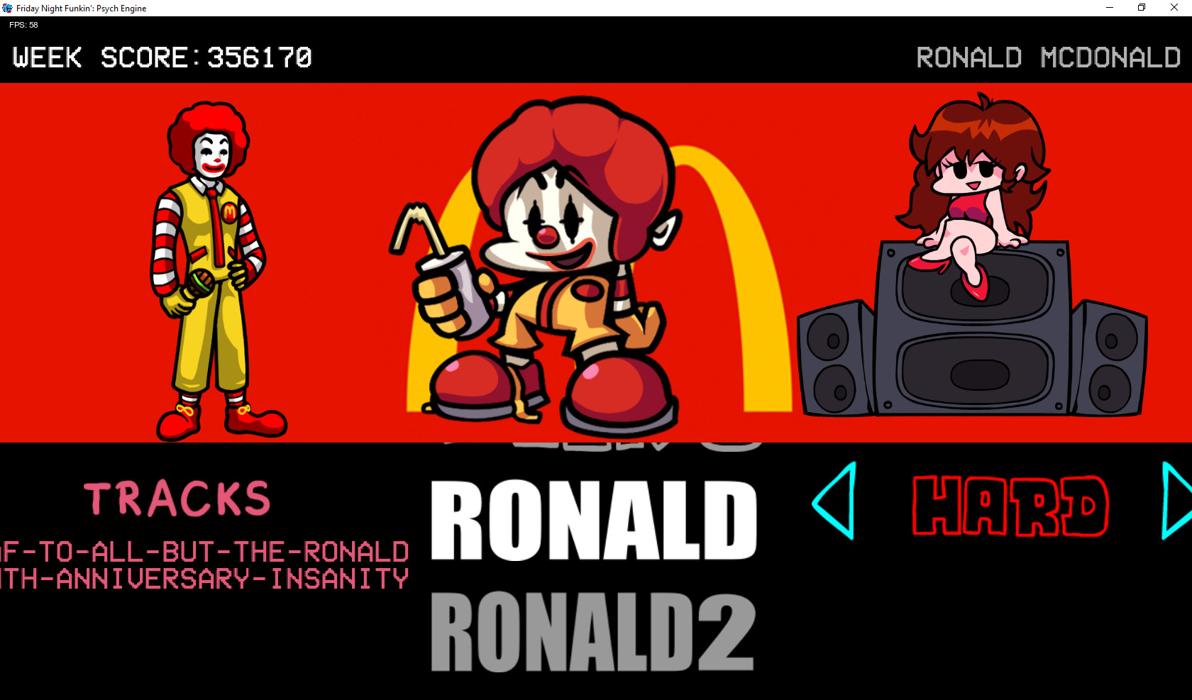 vs ronald more songs Mod for Friday Night Funkin' | FNF Mods