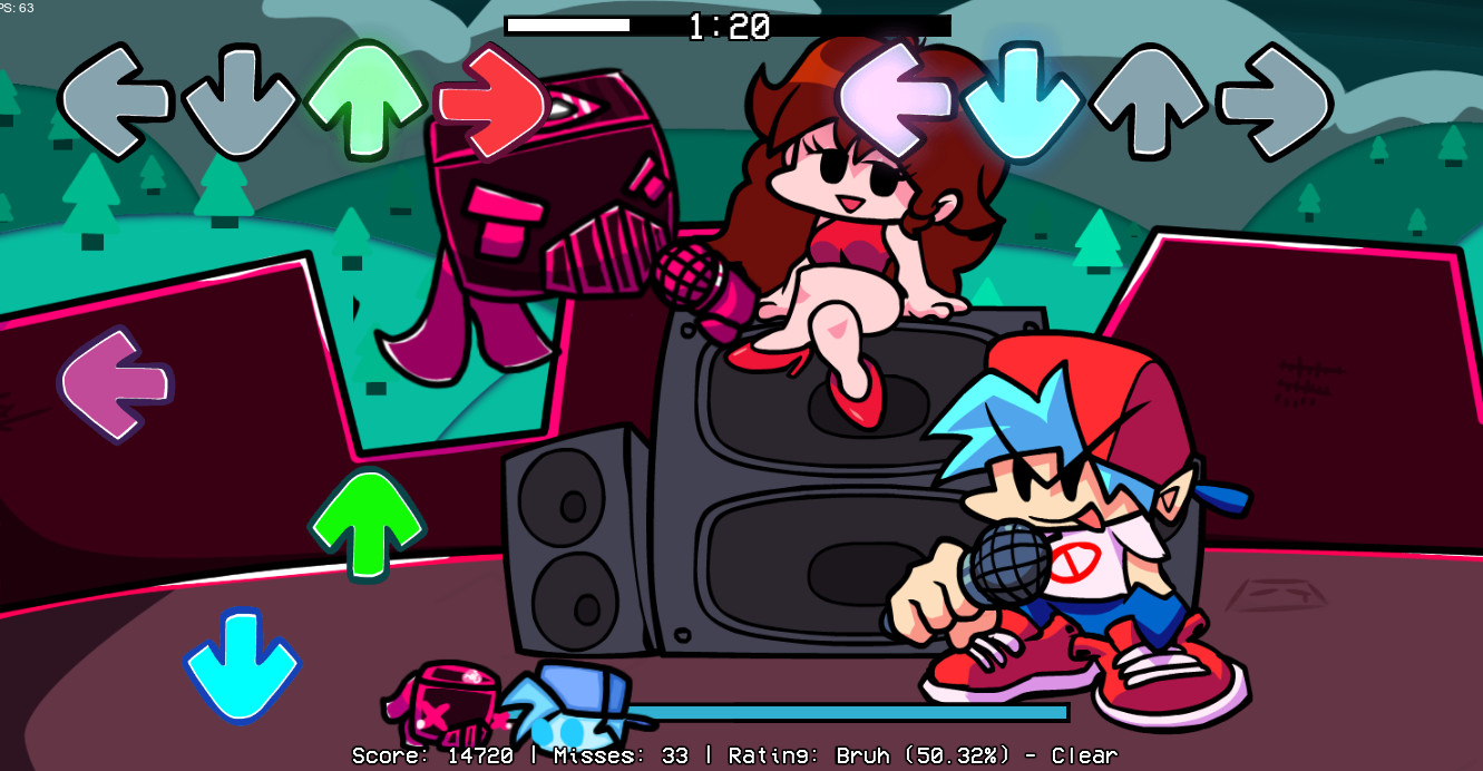 Friday Night Funkin The Pink Knights Mod for Friday Night Funkin' | FNF ...