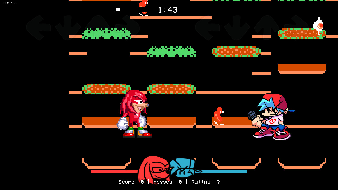VS Dorkly Knuckles [SONG STEMS] Mod for Friday Night Funkin' | FNF Mods