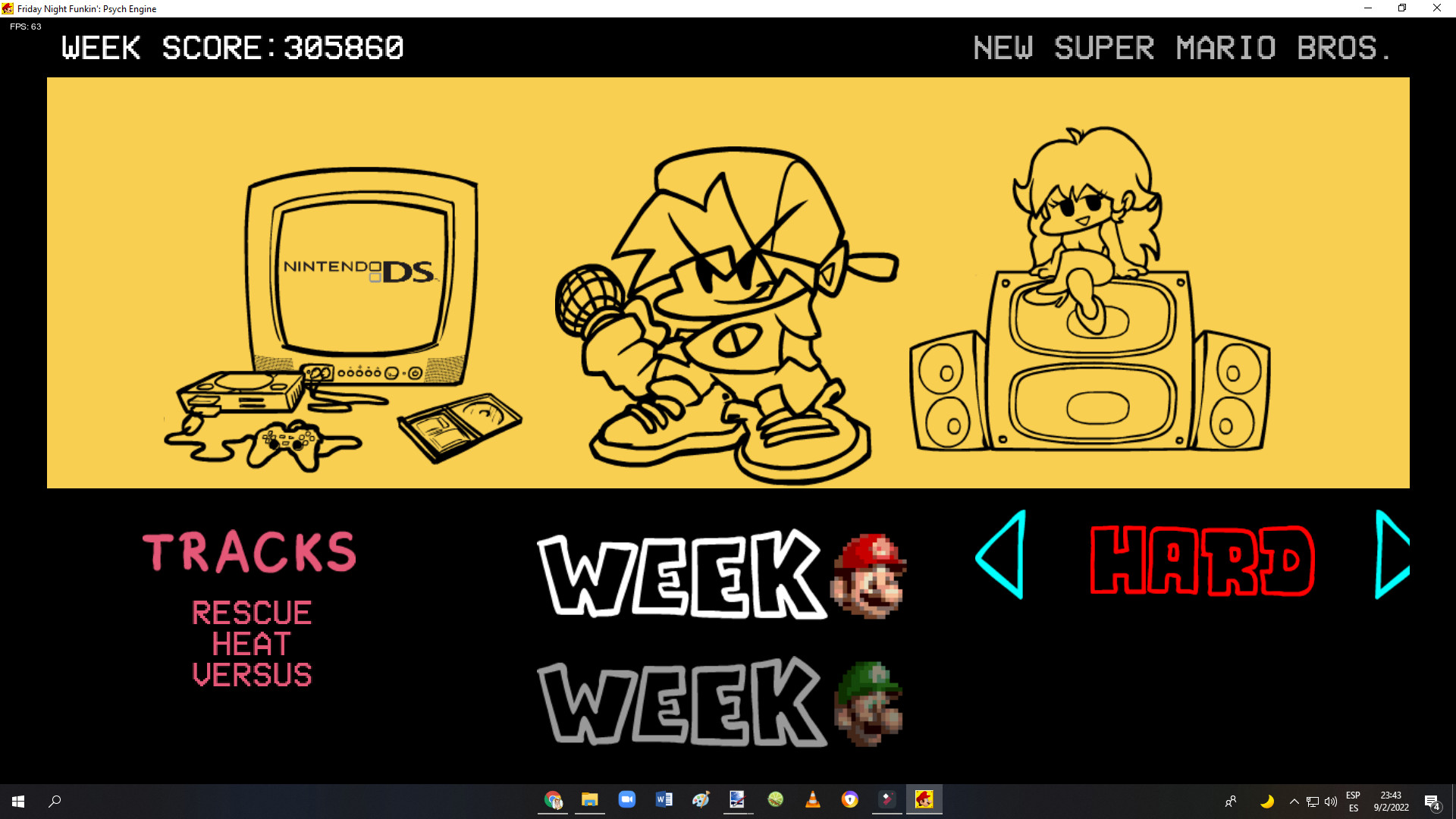 VS Mario DS Mod for Friday Night Funkin' | FNF Mods