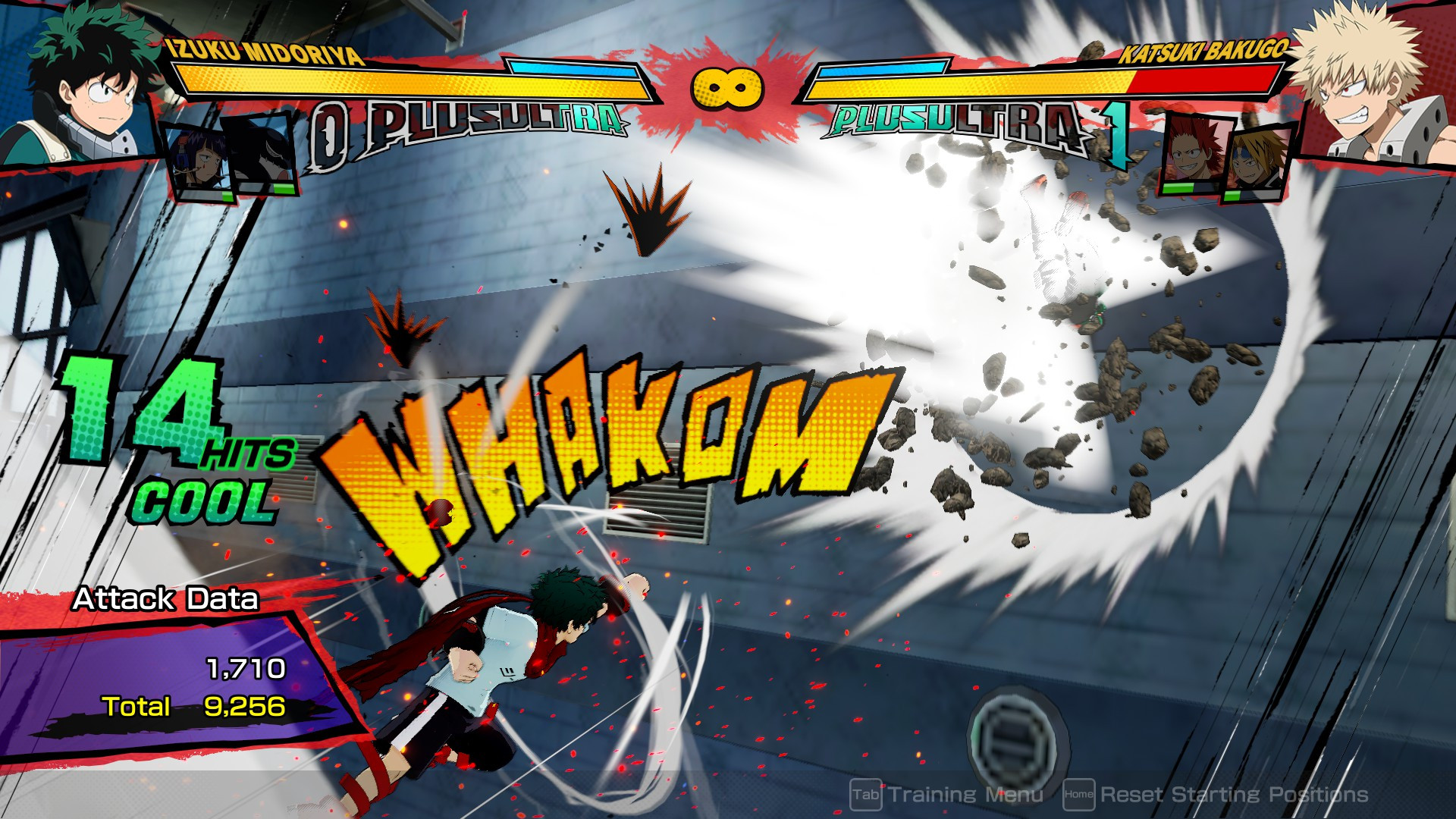 Red Hud Mod Mod for My Hero One's Justice 2 | MHOJ2 Mods