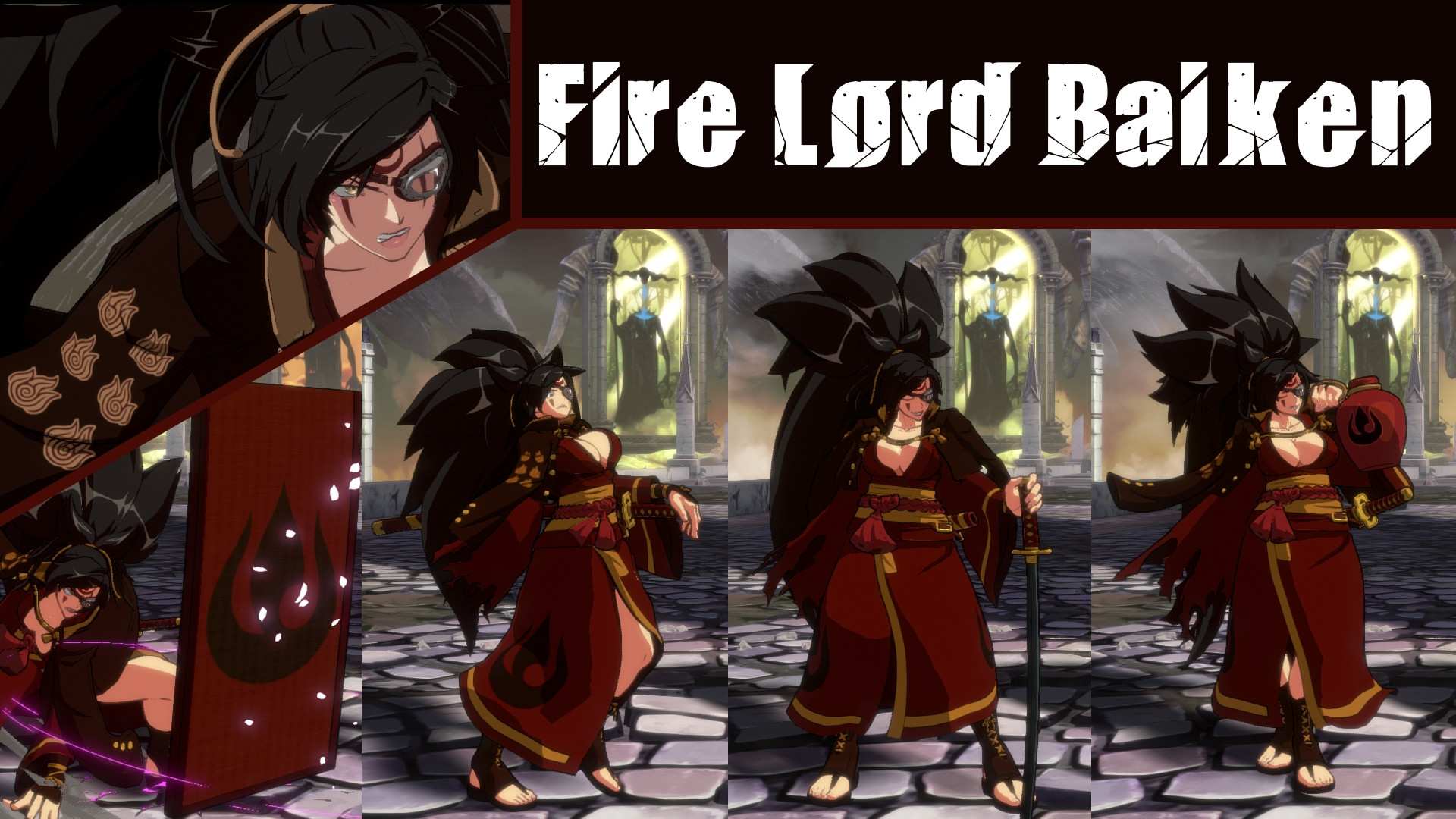 Guilty Gear Strive Giving Baiken Those Avatar the Last Airbender Fire ...