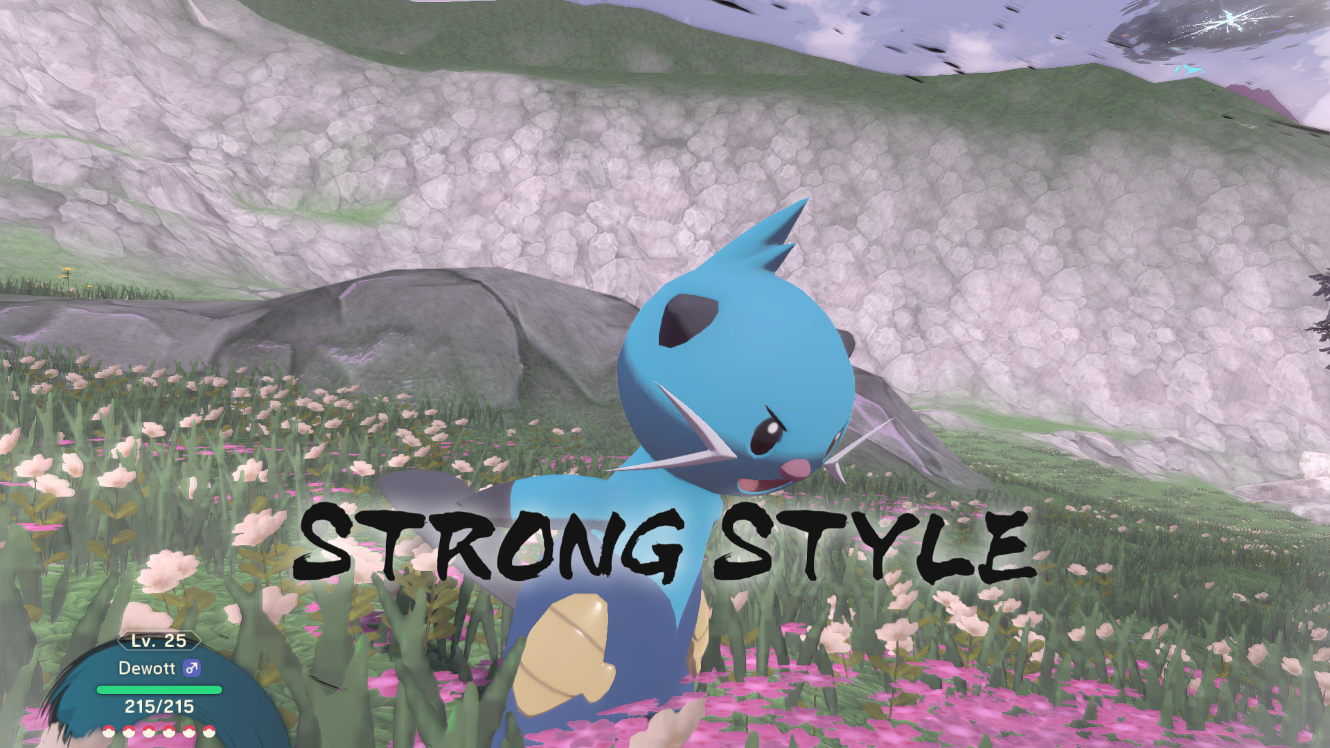 Kanji Style Screen Mod for Pokémon Legends: Arceus | PLA Mods