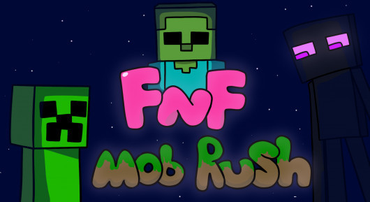 FNF: MOB RUSH Mod for Friday Night Funkin' | FNF Mods