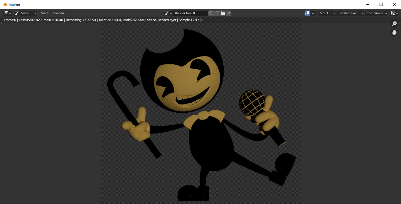 Bendy 3D skin Mod for Friday Night Funkin' | FNF Mods