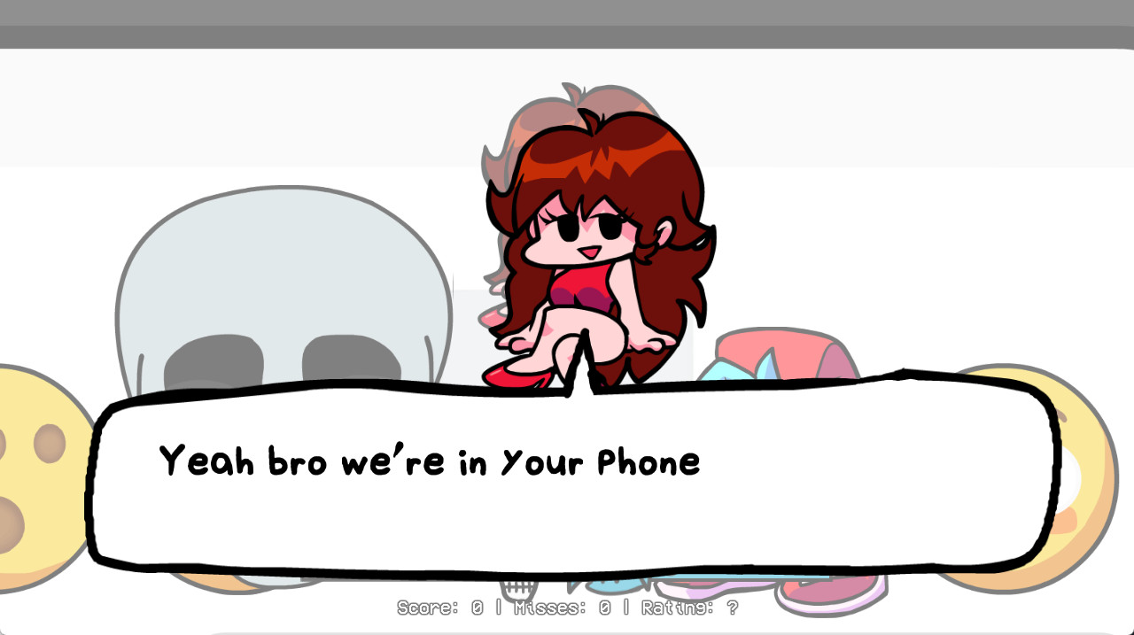 FNF vs Skull Emoji Mod for Friday Night Funkin' | FNF Mods