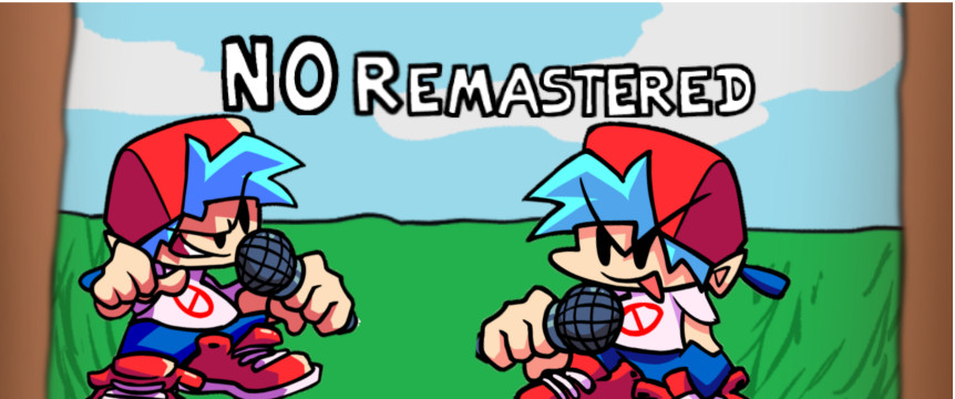 No remastered , cover no villans Mod for Friday Night Funkin' | FNF Mods