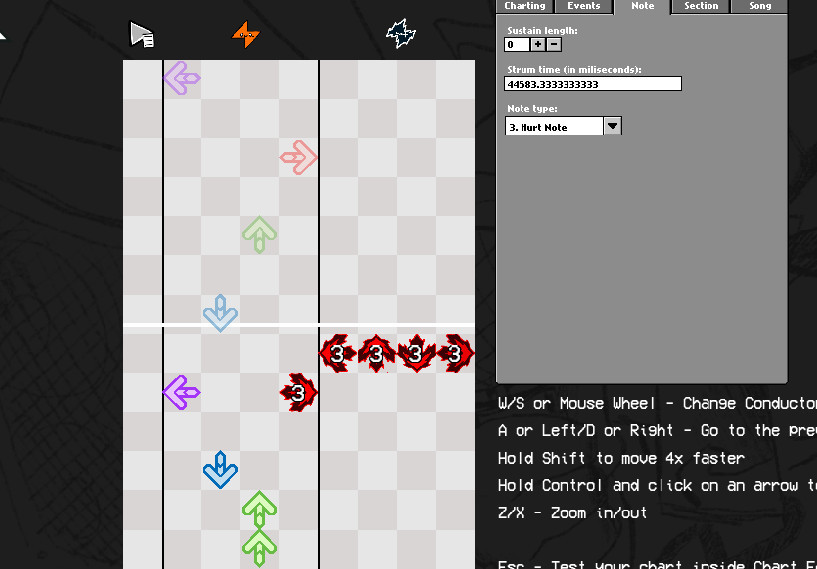 Burn HURTNOTE DDR inspiration Mod for Friday Night Funkin' | FNF Mods