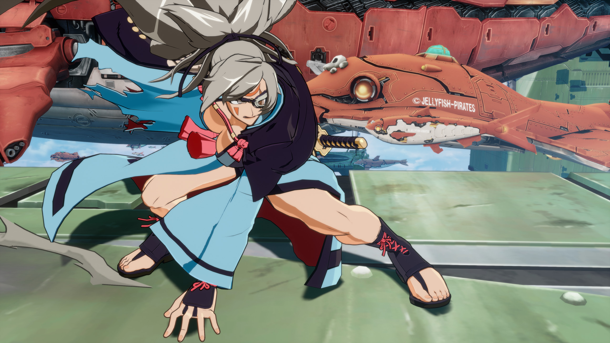 Samurai Shodown Baiken P2 Color Mod for GUILTY GEAR -STRIVE- | GGST Mods