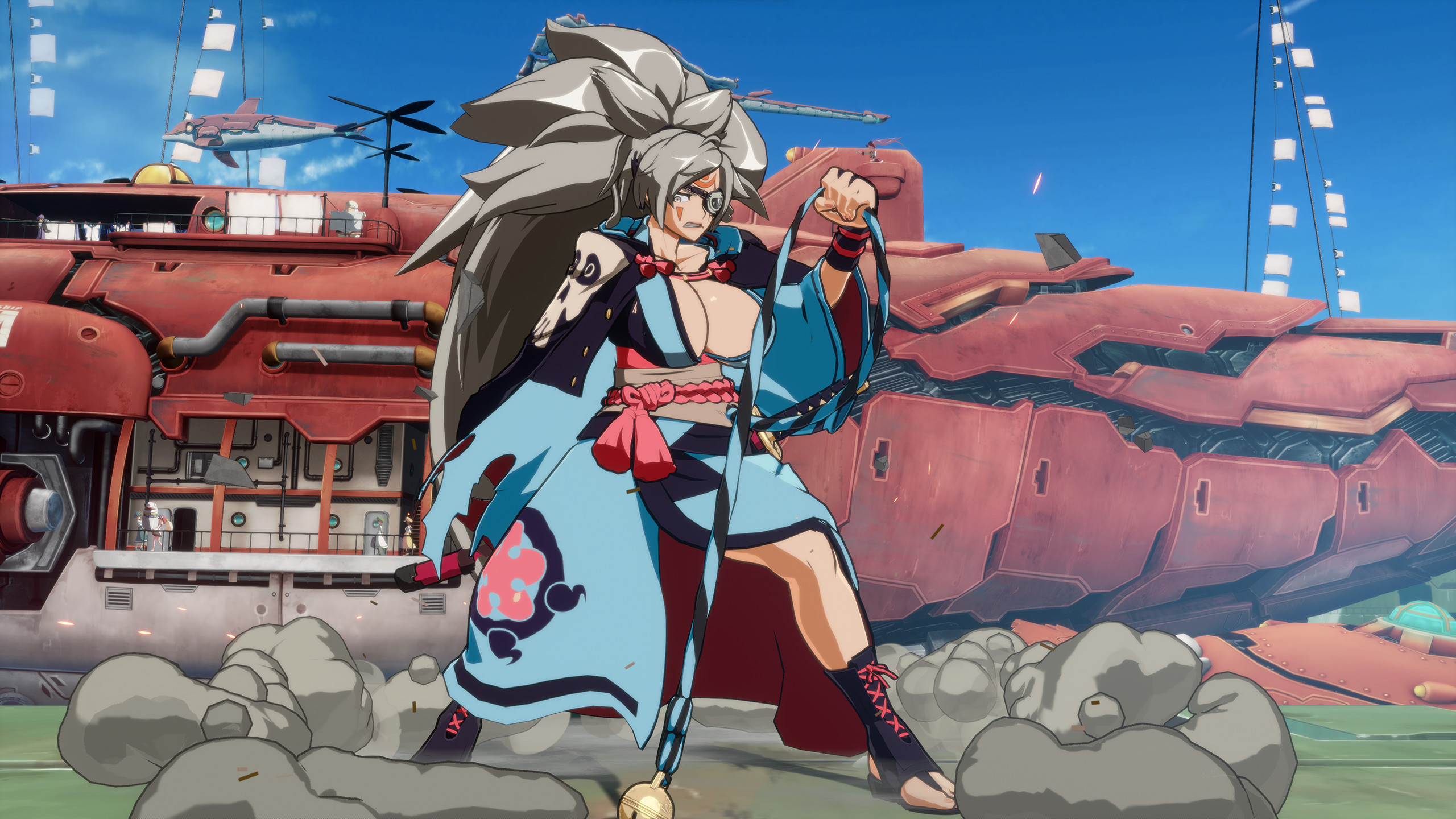 Samurai Shodown Baiken P2 Color Mod for GUILTY GEAR -STRIVE- | GGST Mods