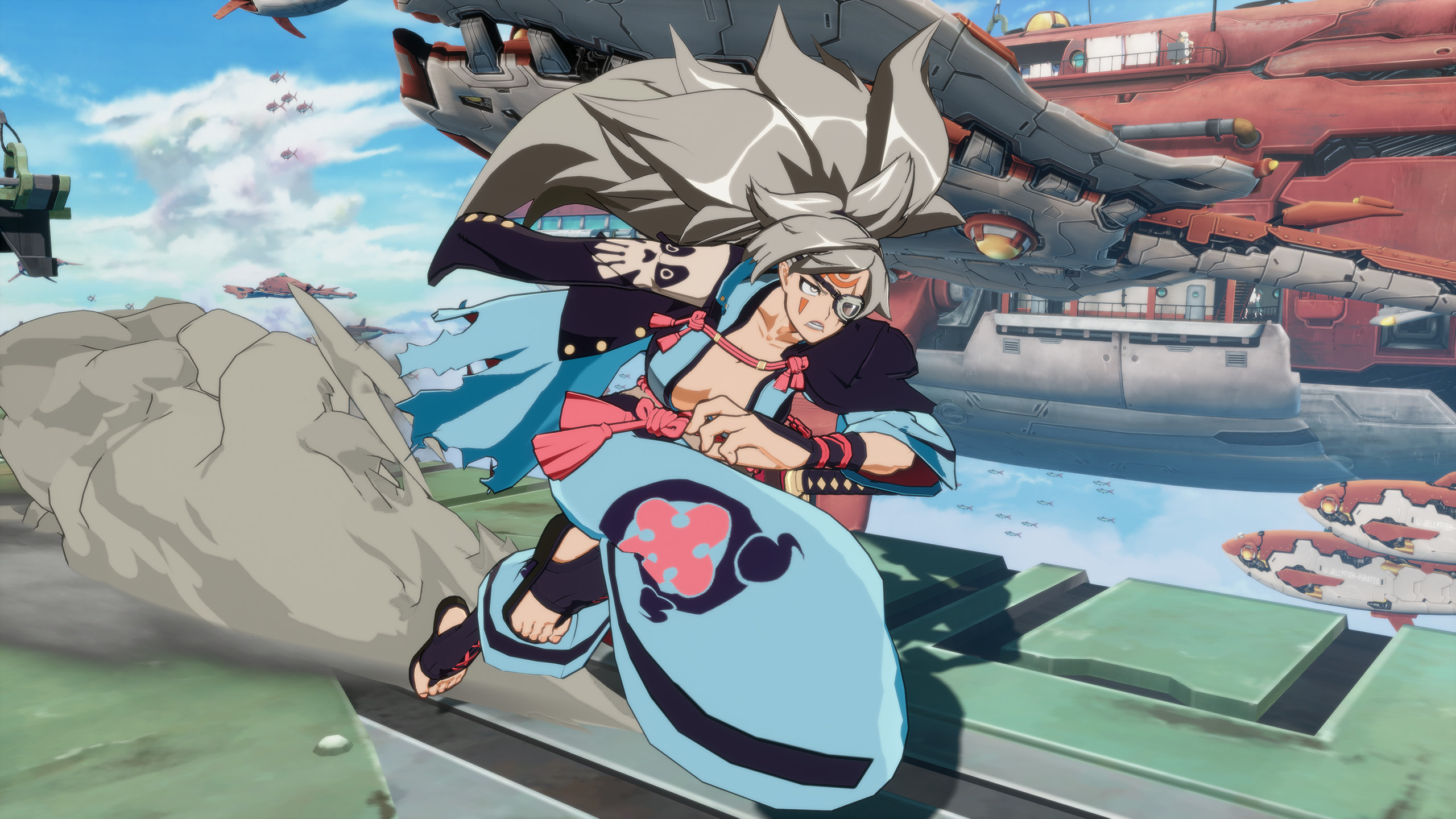 Samurai Shodown Baiken P2 Color Mod for GUILTY GEAR -STRIVE- | GGST Mods