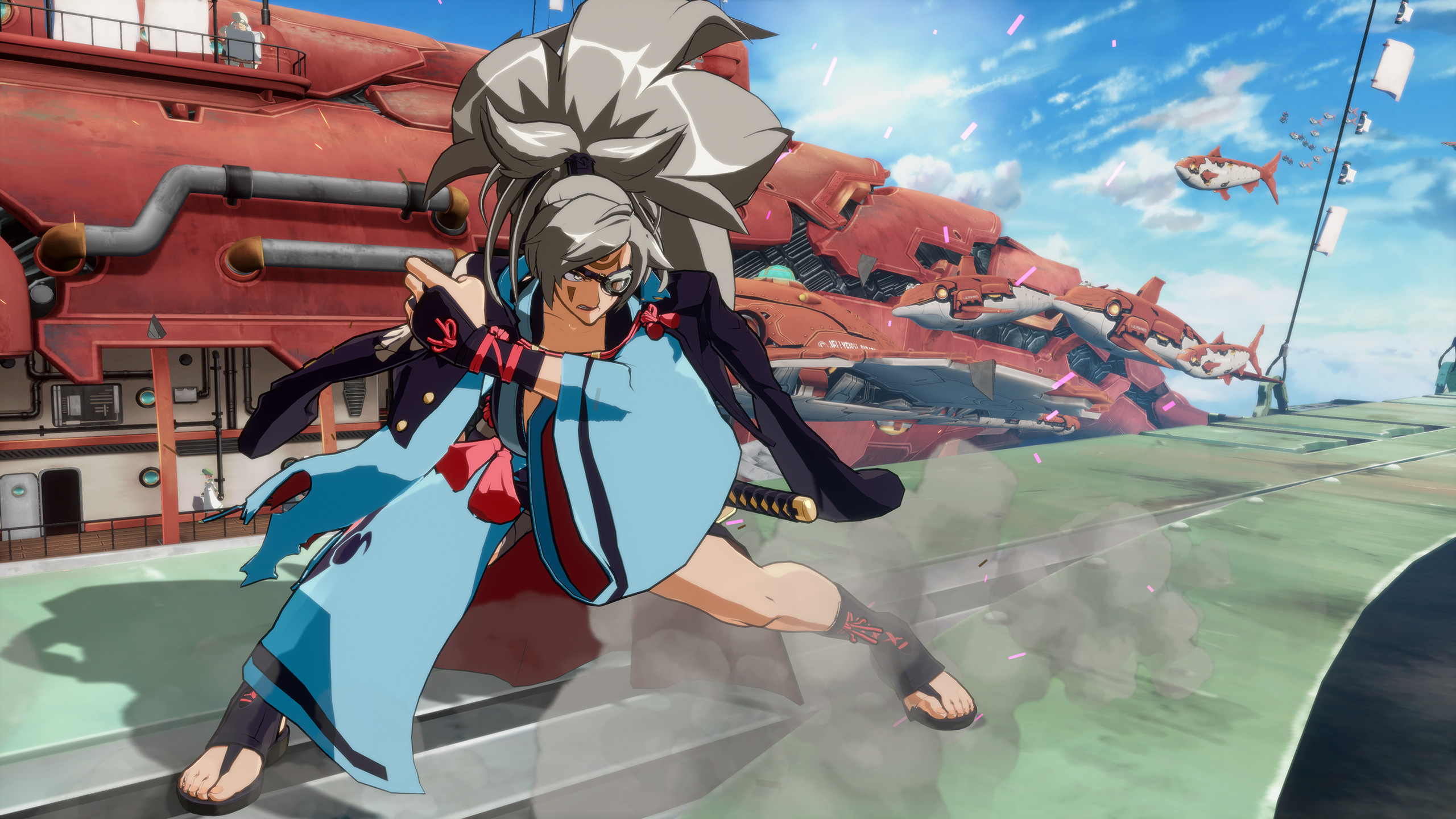 Samurai Shodown Baiken P2 Color Mod for GUILTY GEAR -STRIVE- | GGST Mods