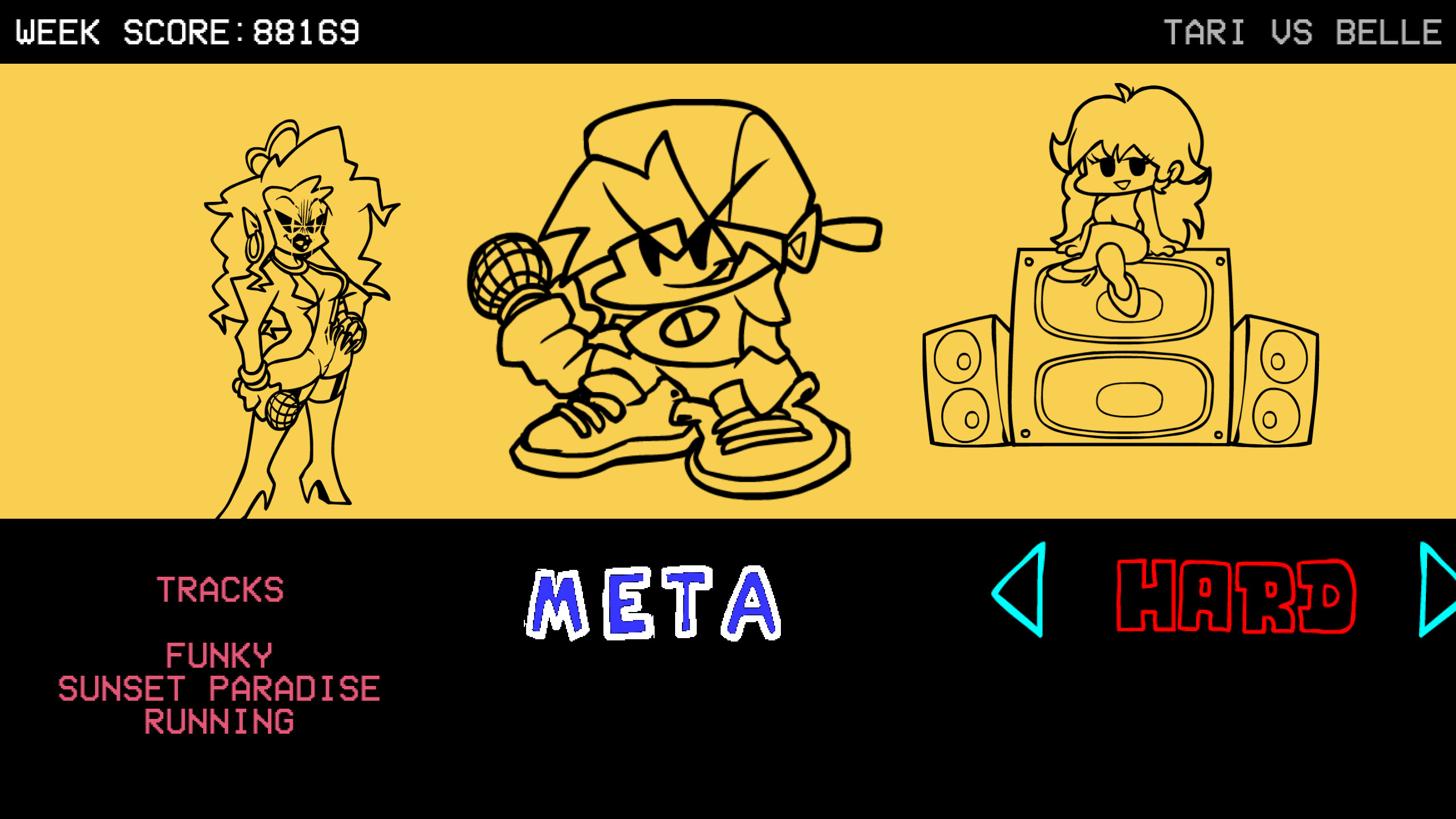 Tari & Belle Full Week Mod for Friday Night Funkin' | FNF Mods