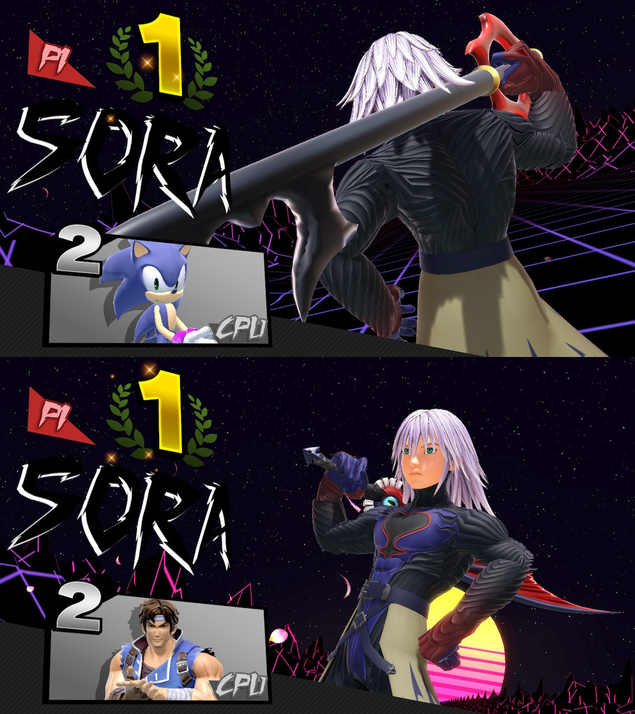 Riku over Sora Mod for Super Smash Bros. Ultimate | SSBU Mods