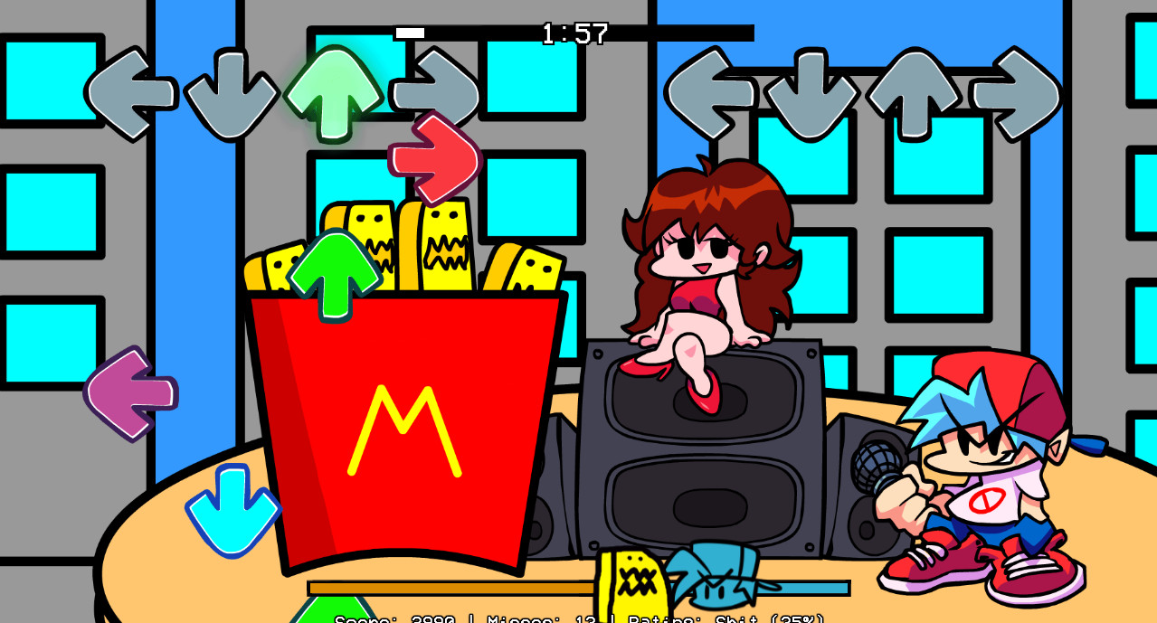 Vs. Mcdonalds meal Mod for Friday Night Funkin' | FNF Mods