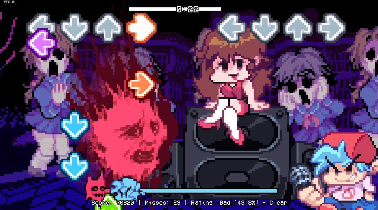 Custom GF Pixel design Mod for Friday Night Funkin' | FNF Mods