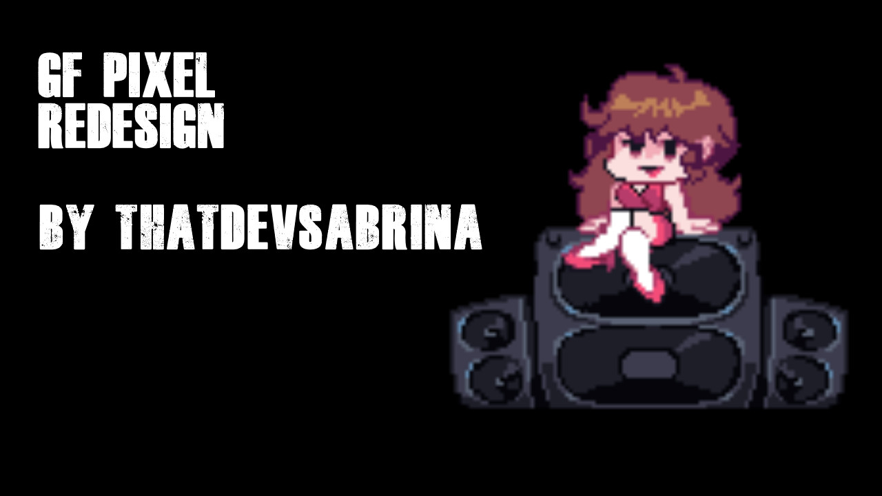 Custom GF Pixel design Mod for Friday Night Funkin' | FNF Mods