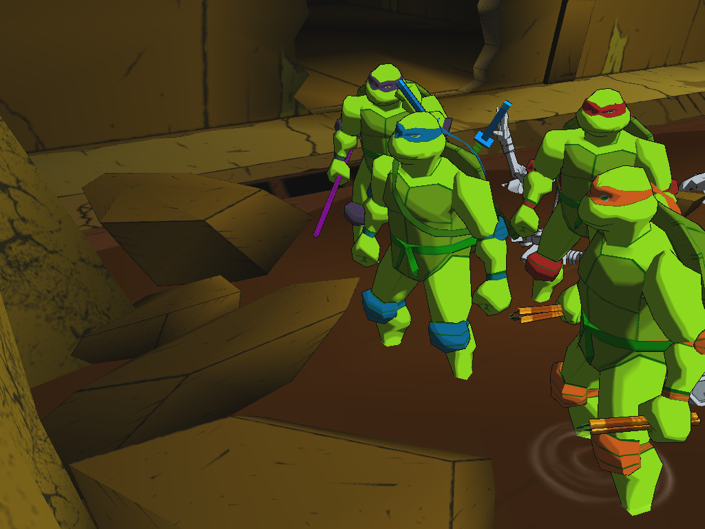 Arcade 8 bit TMNT skins mod Mod for Teenage Mutant Ninja Turtles (2003 ...