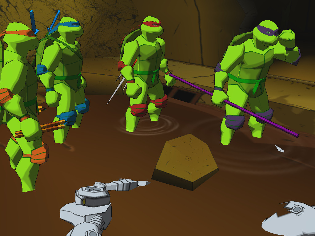 Arcade 8 bit TMNT skins mod Mod for Teenage Mutant Ninja Turtles (2003 ...