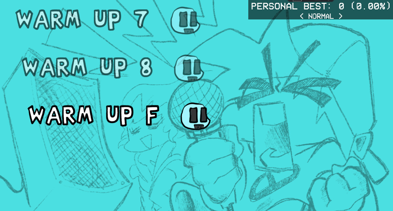 The Warm Up Mod Mod for Friday Night Funkin' | FNF Mods