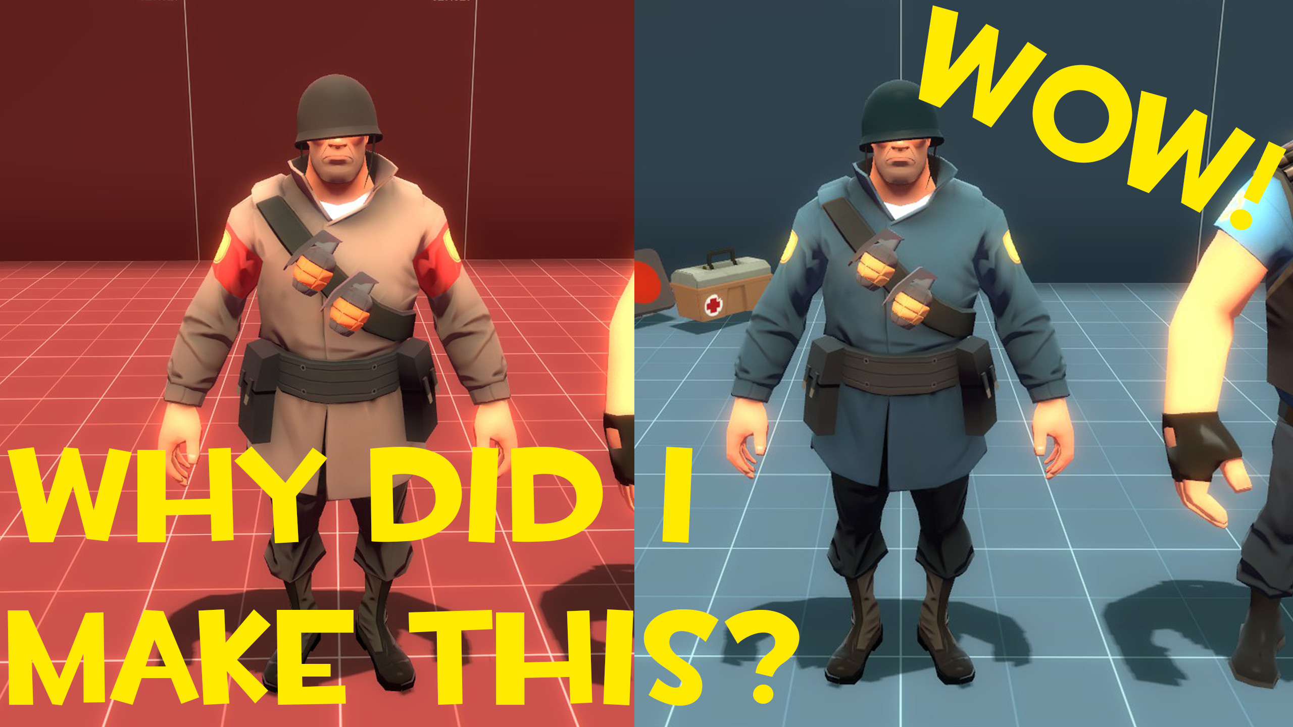 4k Beta Soldier Remake Mod for Team Fortress 2 | TF2 Mods