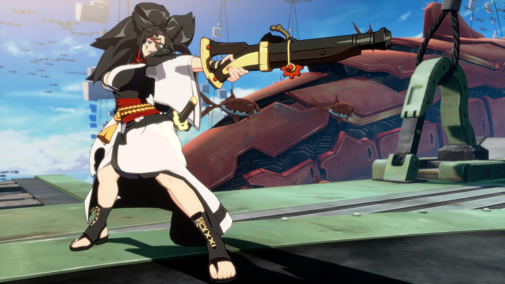 Xrd Color 7 Baiken Mod for GUILTY GEAR -STRIVE- | GGST Mods