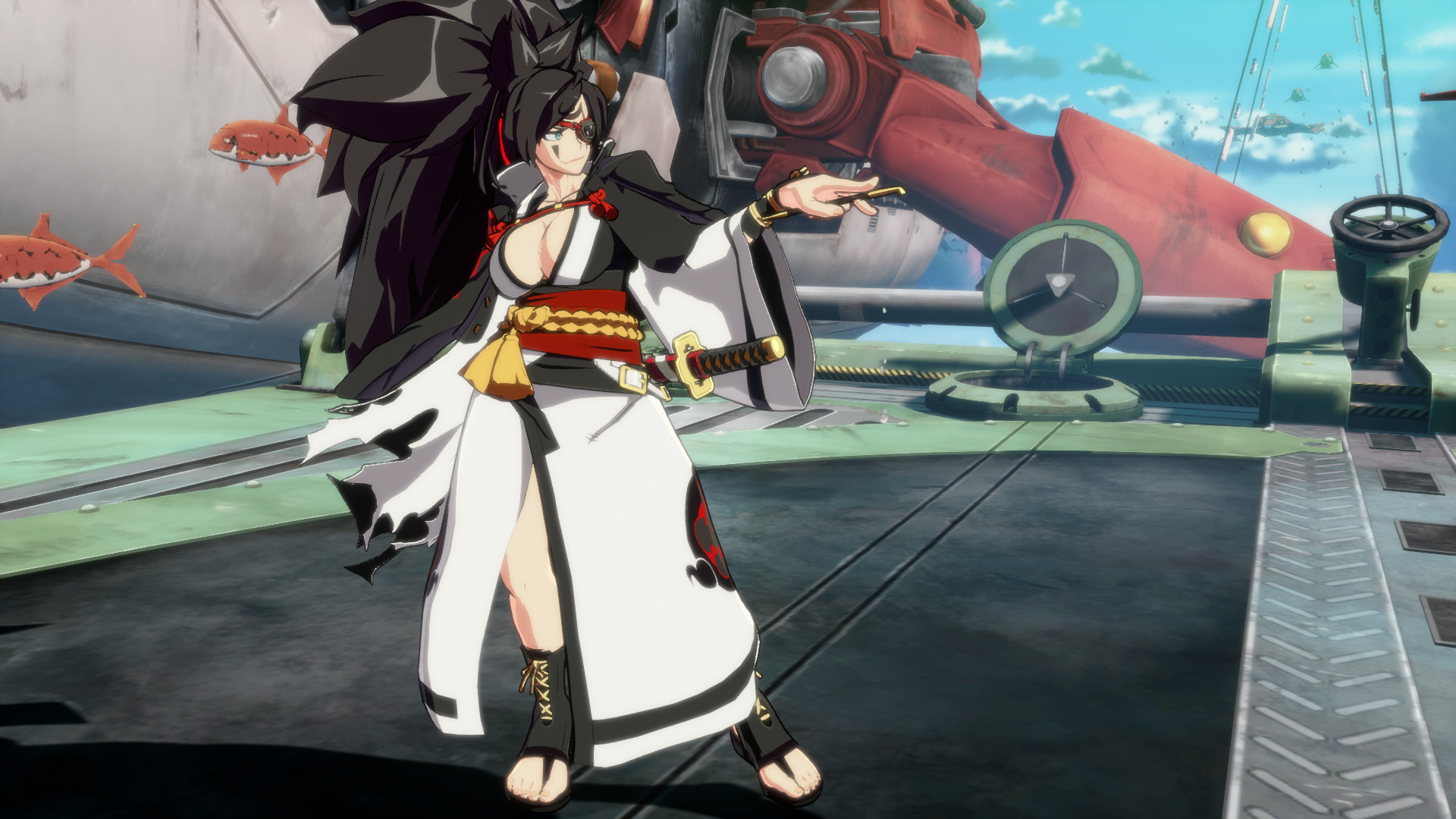 Xrd Color 7 Baiken Mod for GUILTY GEAR -STRIVE- | GGST Mods
