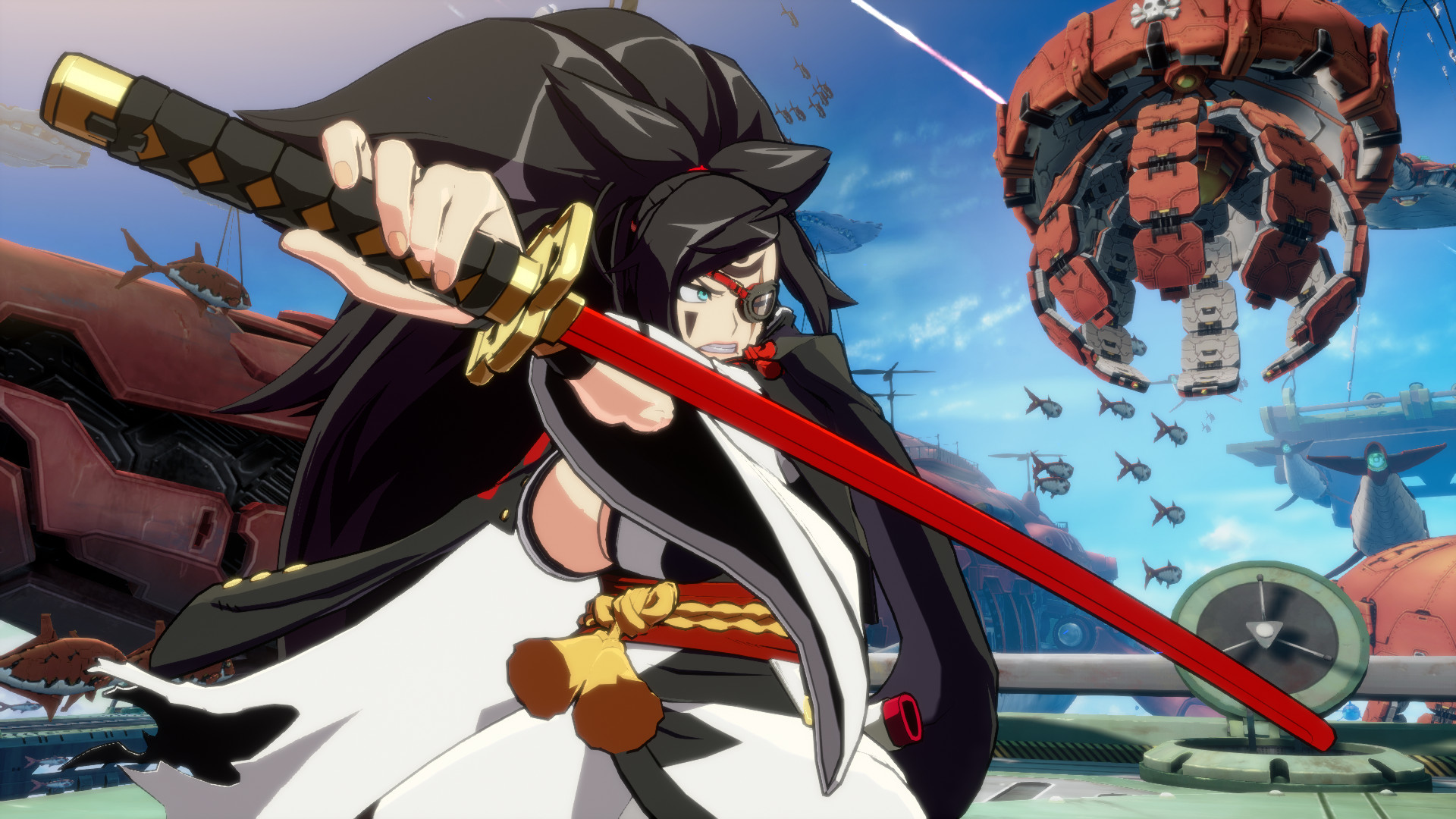 Xrd Color 7 Baiken Mod for GUILTY GEAR -STRIVE- | GGST Mods