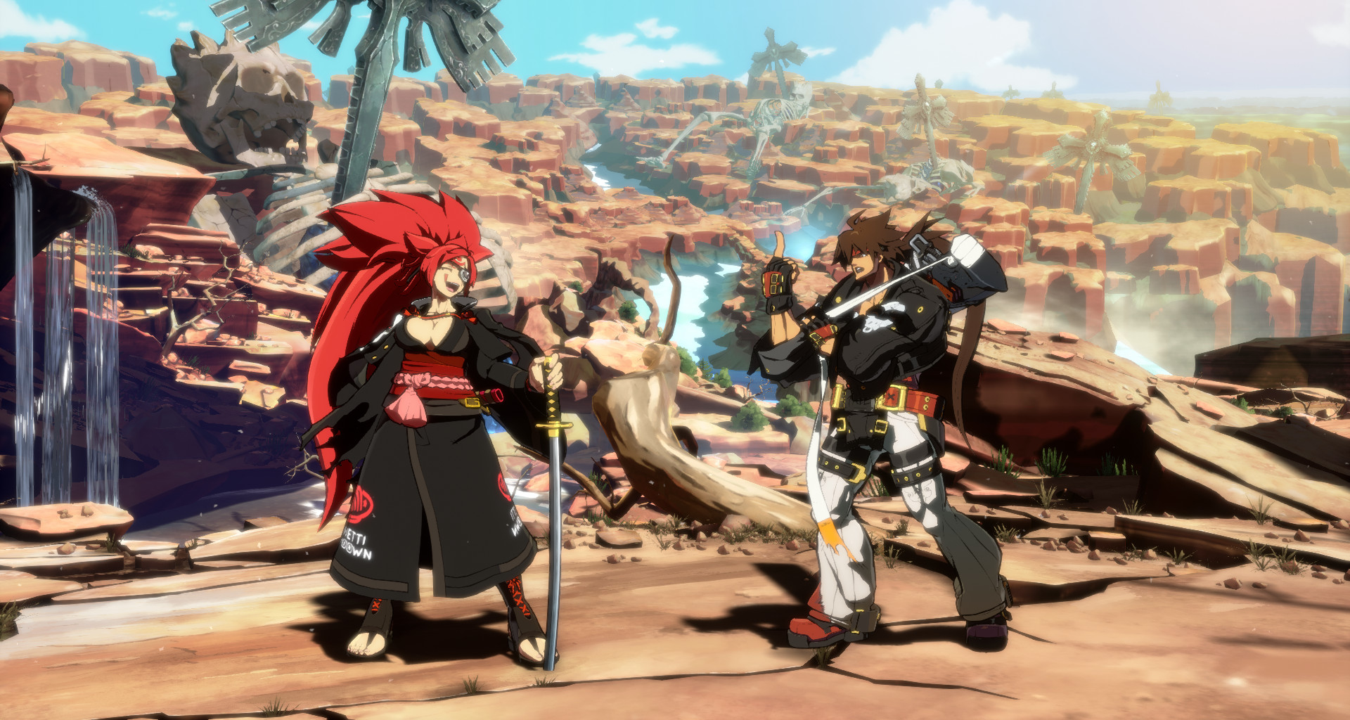 Spaghetti Showdown Baiken Mod for GUILTY GEAR -STRIVE- | GGST Mods