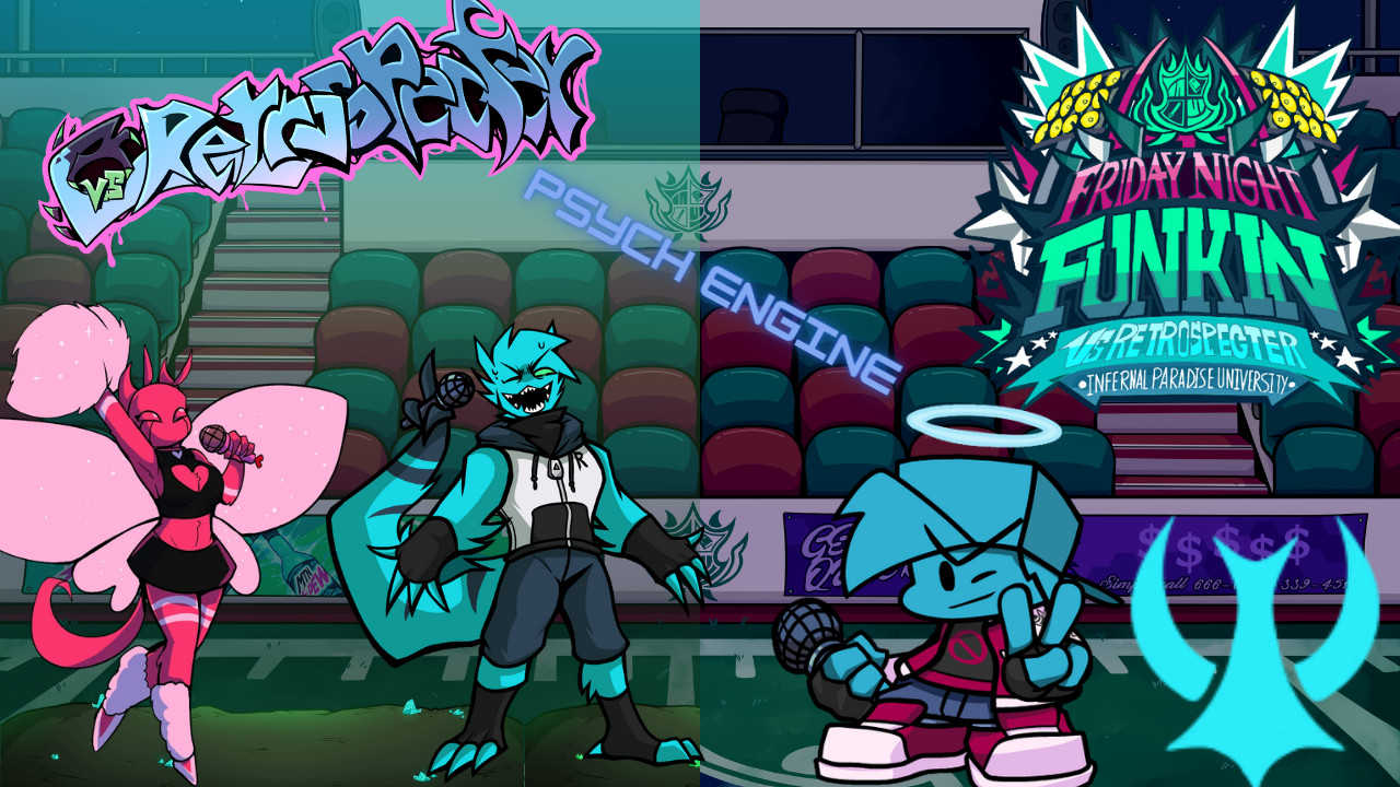 RETROSPECTER 1.5 PSYCH PORT (SONG + BETTER STAGES) Mod for Friday Night ...