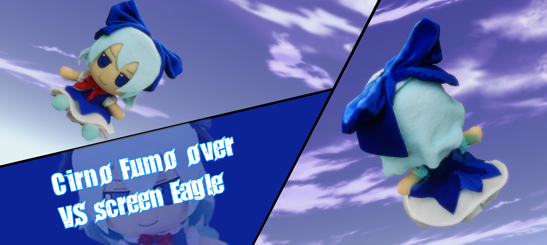 Cirno Fumo over VS screen Eagle Mod for GUILTY GEAR -STRIVE- | GGST Mods