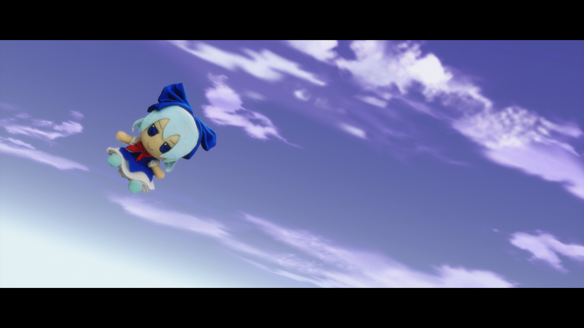 Cirno Fumo over VS screen Eagle Mod for GUILTY GEAR -STRIVE- | GGST Mods