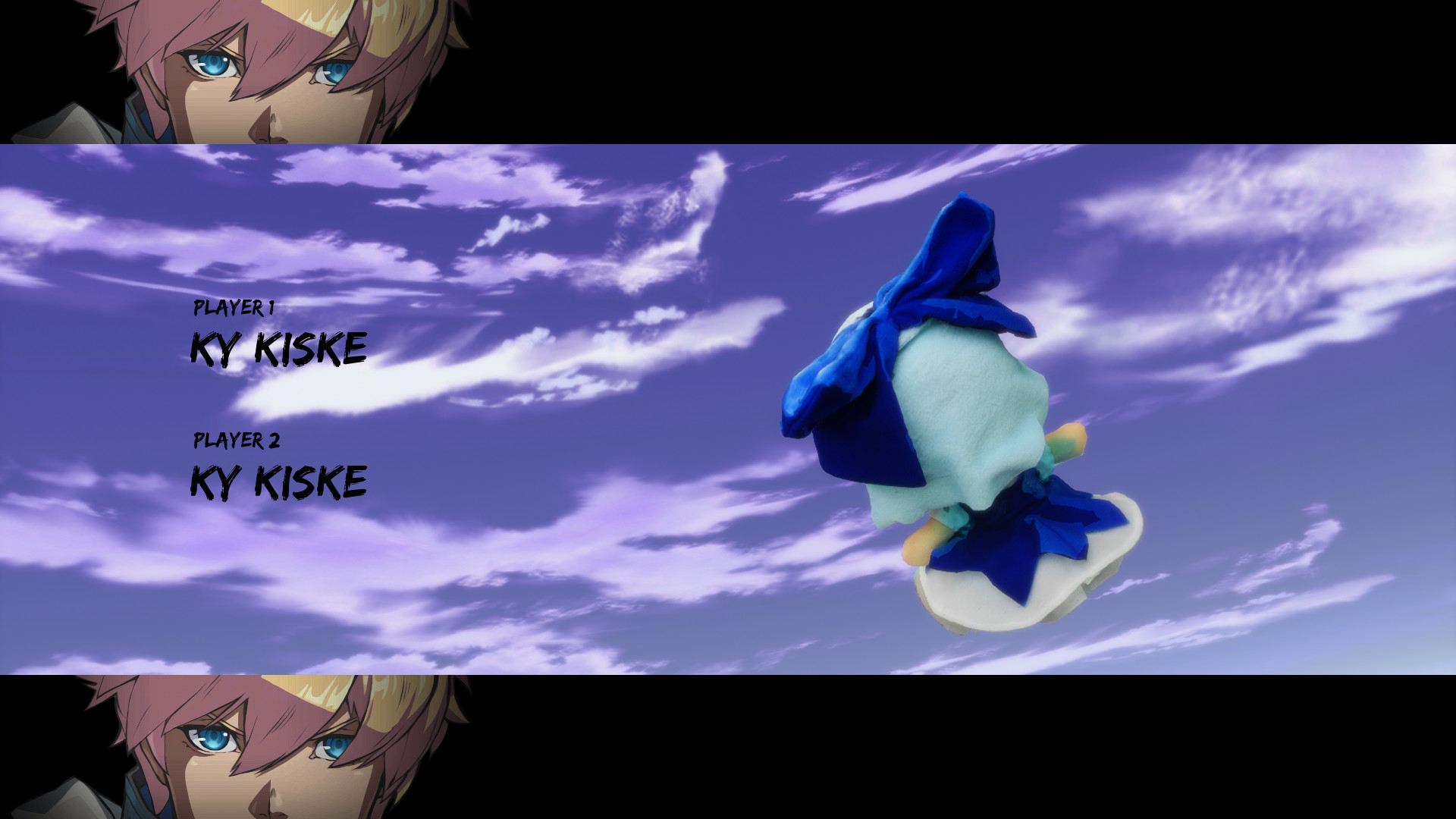 Cirno Fumo over VS screen Eagle Mod for GUILTY GEAR -STRIVE- | GGST Mods