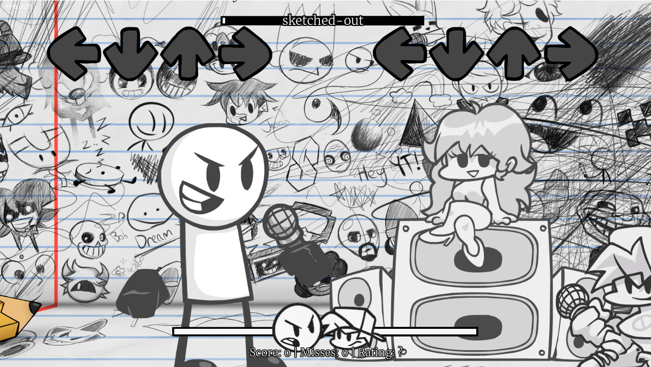 Sketchy Redrawn RESTORED Mod for Friday Night Funkin' | FNF Mods