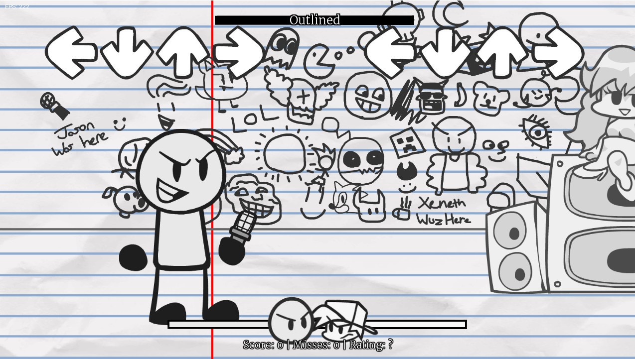 Sketchy Redrawn RESTORED Mod for Friday Night Funkin' | FNF Mods