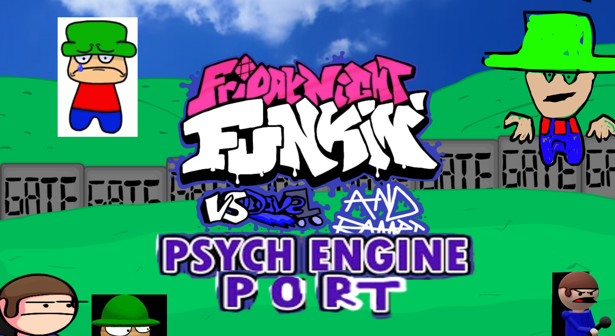 Yet another Dave and Bambi Psych Engine port [Friday Night Funkin'] [Mods]