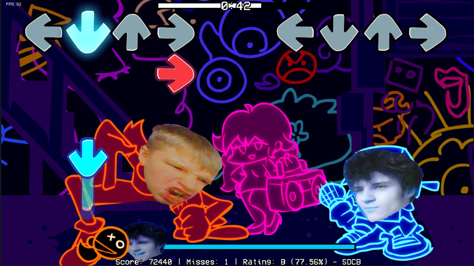 vs gayfriendship Mod for Friday Night Funkin' | FNF Mods